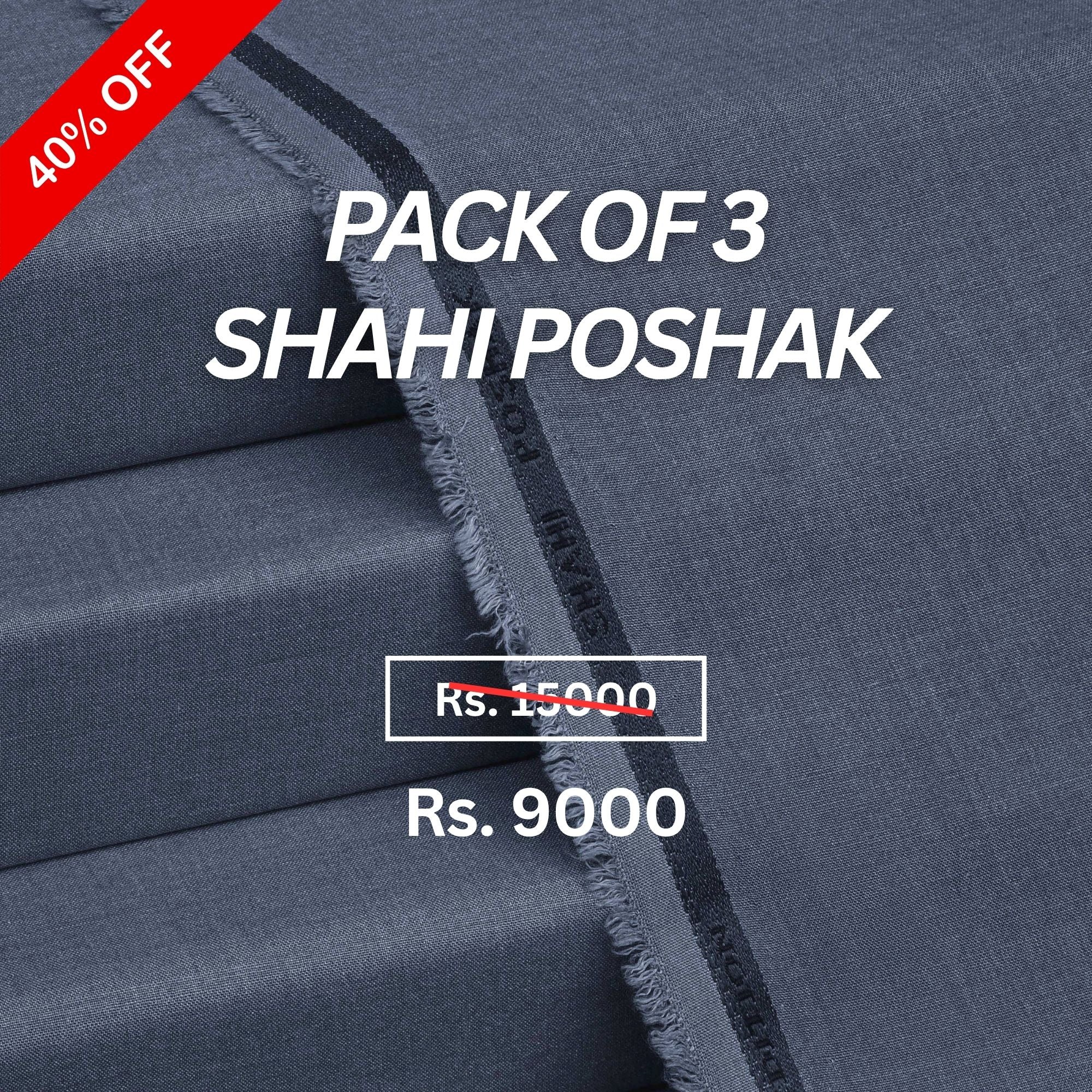 Bundle Pack of Any 3 Shahi Poshak (Flat 40% Off) – Faateh Store